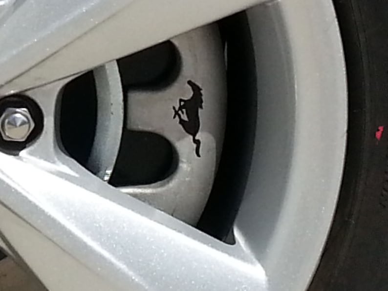 Ford Mustang Brake Pony Decals Set of 4 - Etsy