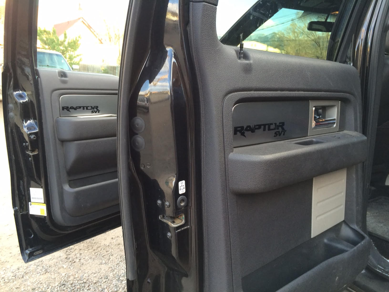 2010-2014 Ford Raptor Interior Door Vinyl Decals Pair - Etsy