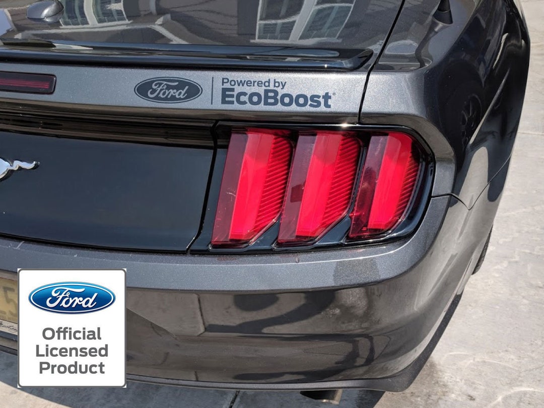 Ford Mustang Powered by Ecoboost Trunklid Decal Vinyl Sticker Graphic ...