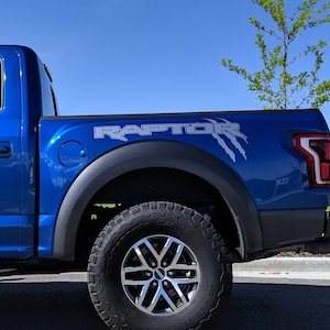 2017-2020 Ford Raptor Bed Graphics W/ Slash - Etsy