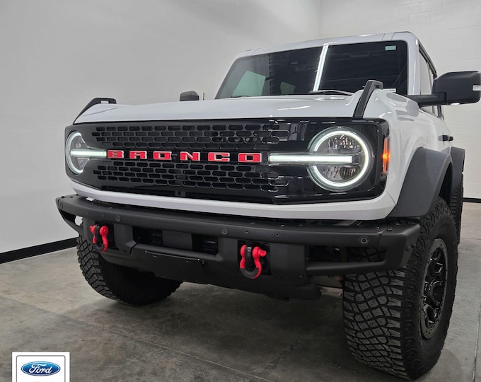 2021 and up Full Size Bronco Grill Letters. Not for the Bronco Sport ...
