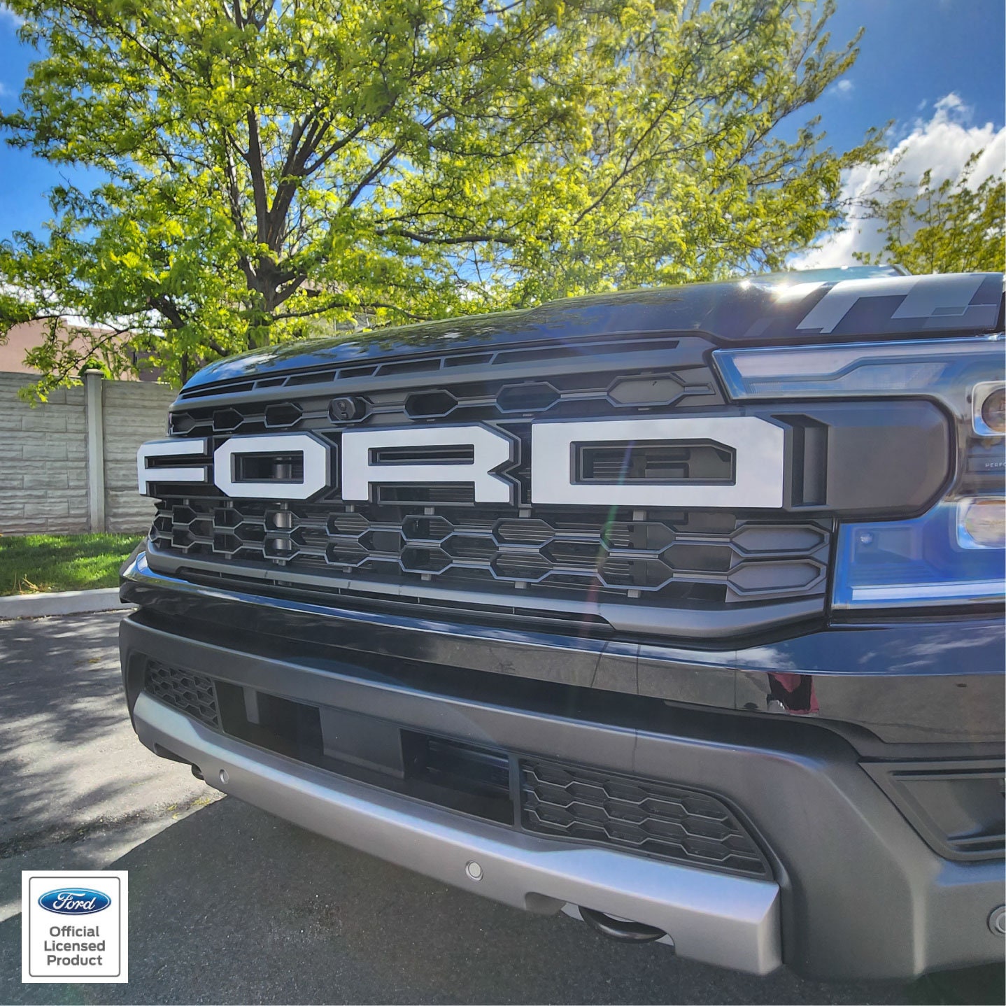Ford Ranger Raptor Grill Letters