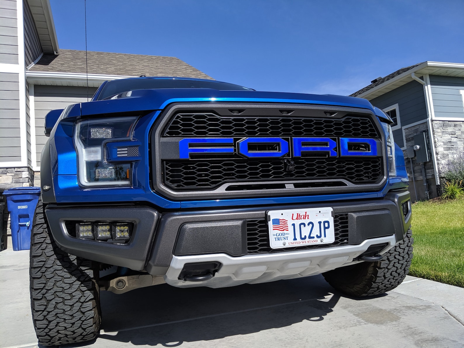 2017-2020 Ford Raptor Colored Chrome Grille Letter Decals - Etsy