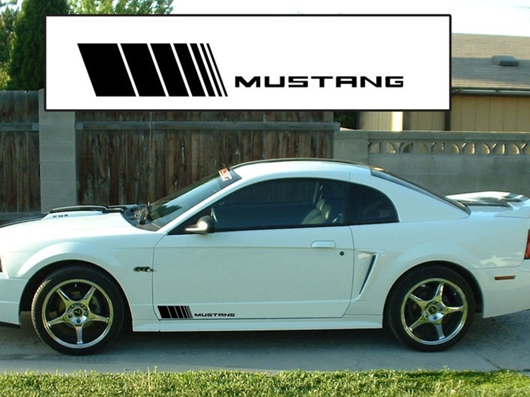 Ford Mustang Fading Side Stripes - Etsy