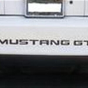 1994-1998 Ford Mustang Rear Bumper Letter Inserts Vinyl Decals - Etsy