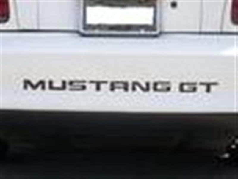 1994-1998 Ford Mustang Rear Bumper Letter Inserts Vinyl Decals - Etsy