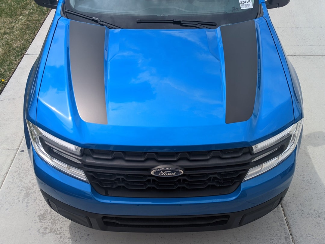 2022-2026 Ford® Maverick Dual Hood Stripe Decals - Etsy