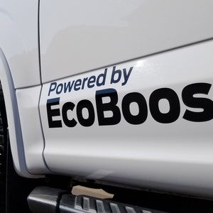 Ford "powered by Ecoboost" Side Decals Pair 24" - Etsy