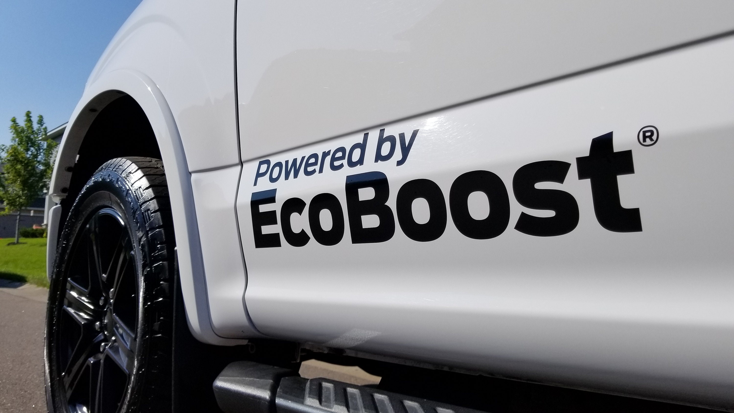 Ford powered by Ecoboost Side Decals Pair 24 - Etsy