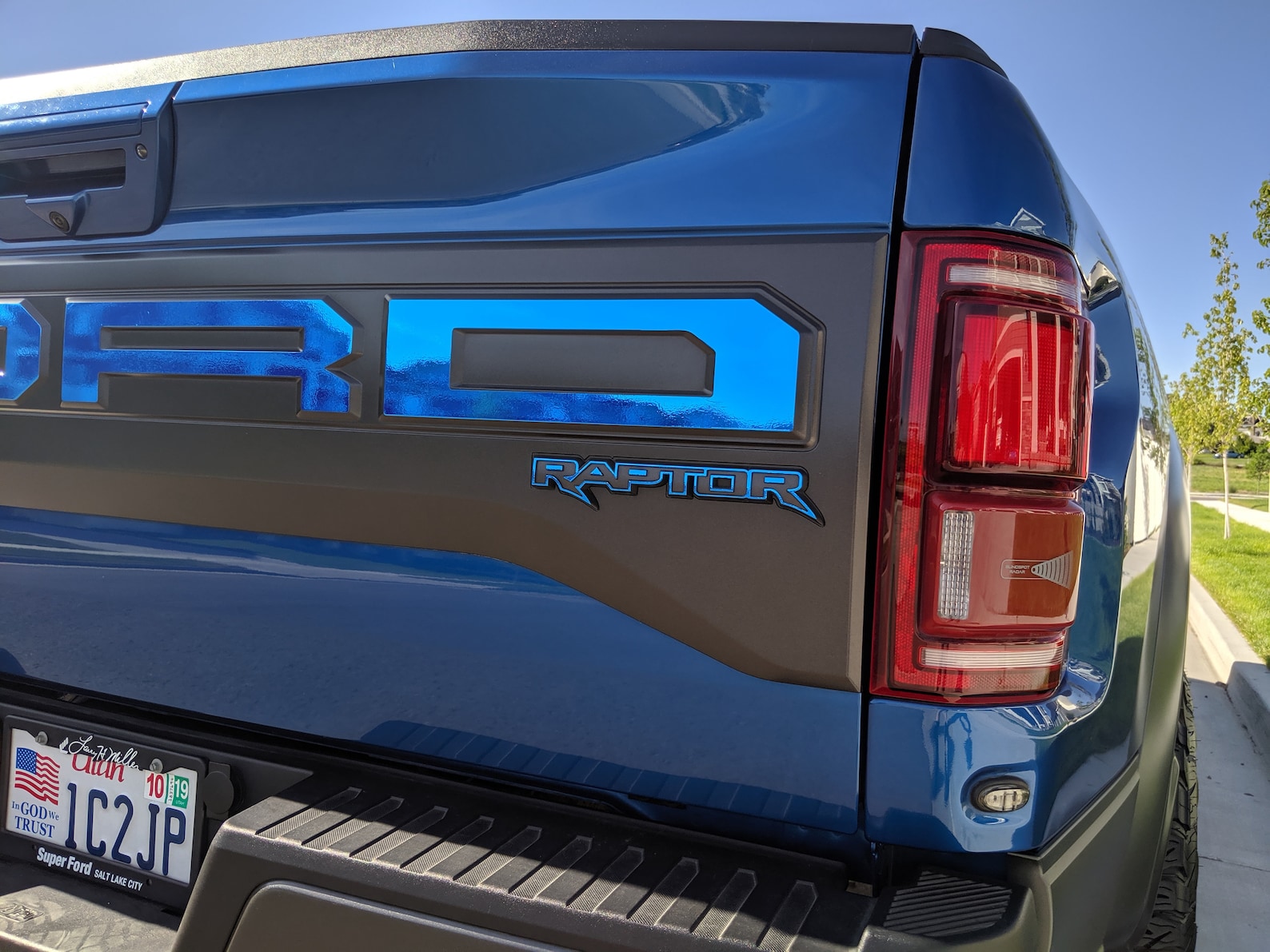 2017-2020 Ford Raptor Rear Emblem Overlay Vinyl Decal - Etsy