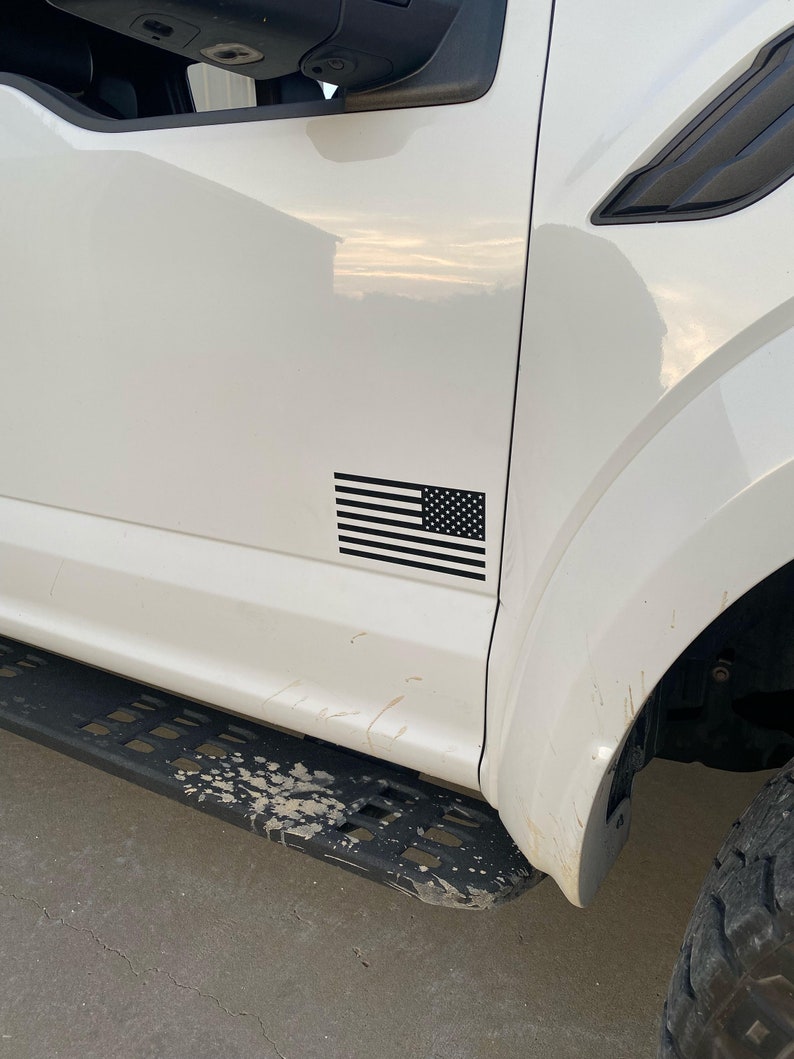 Fits Ford Raptor Door American US Flag Vinyl Decals - Etsy
