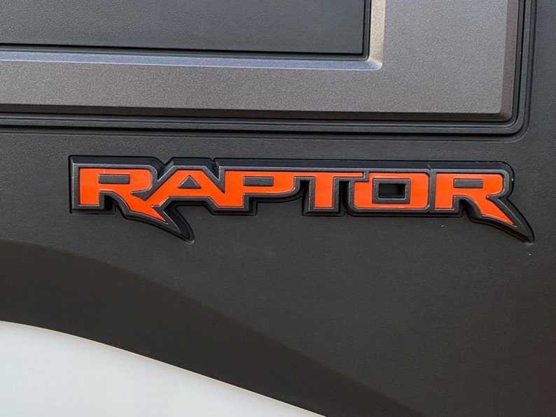 2021-2026 Ford F-150 Raptor Rear Emblem Inlay Vinyl Decal - Etsy