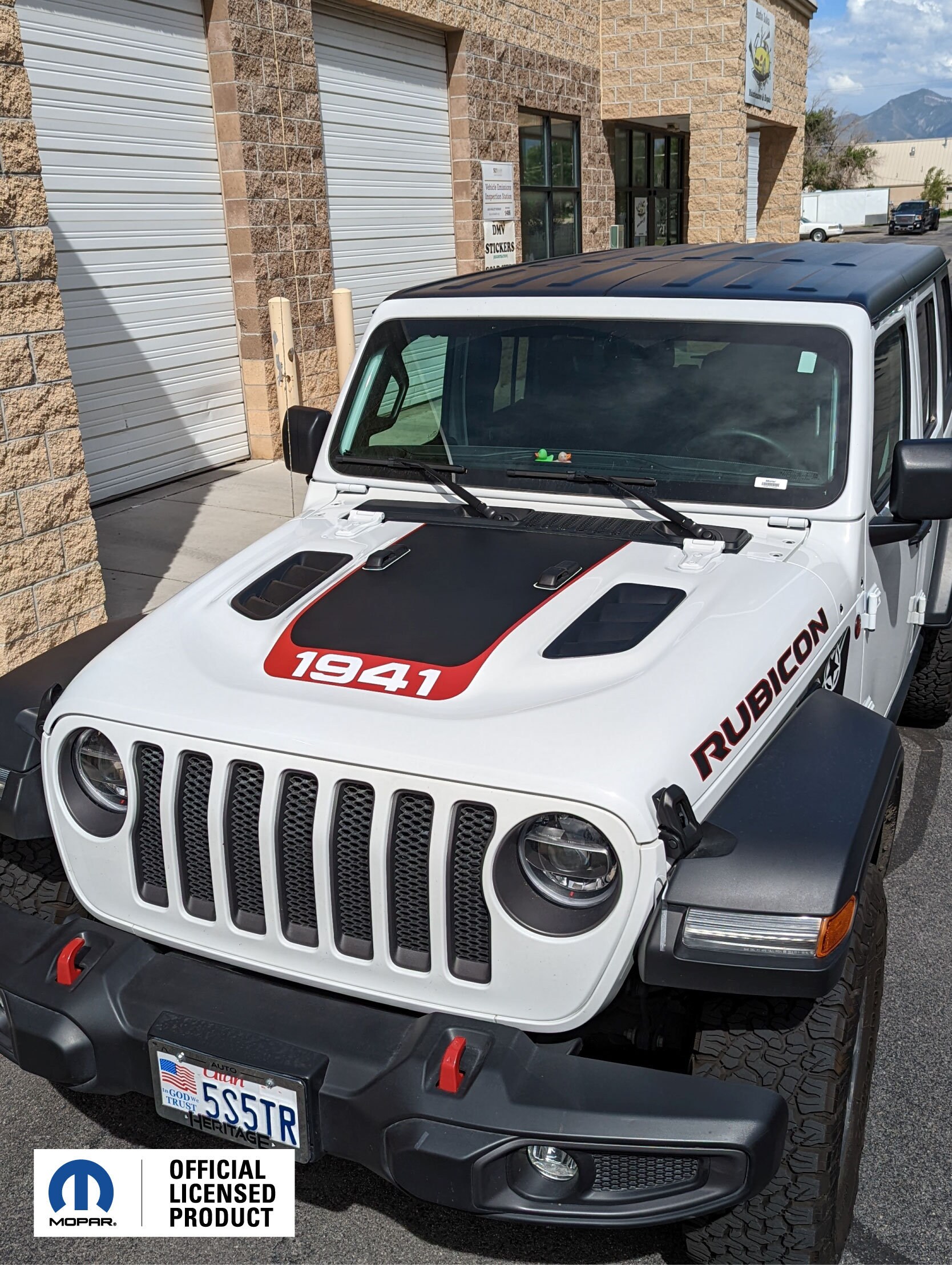 FITS 2024 Jeep Wrangler Rubicon Hood Stripe Vinyl Decal 1941 V3 - Etsy