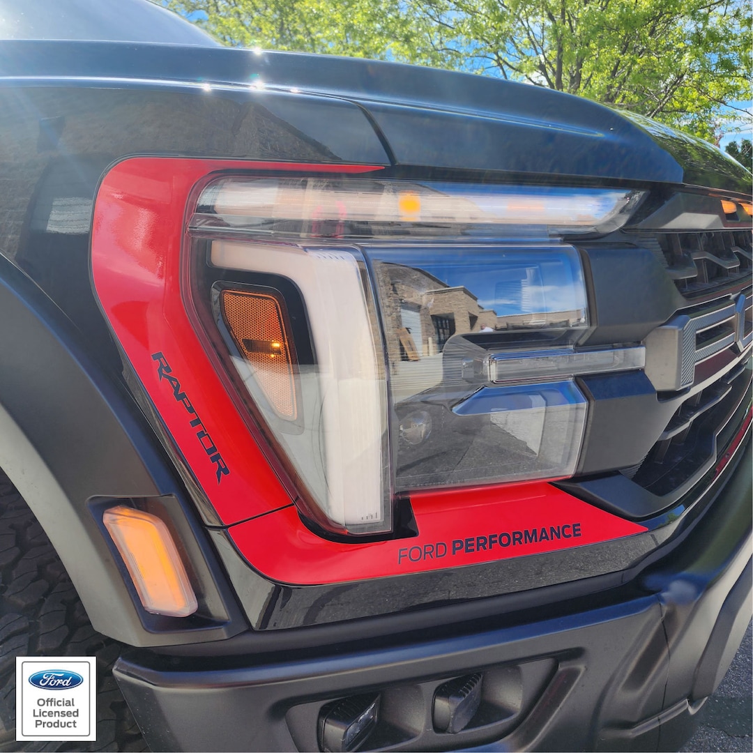 2024-2025 Ford Raptor Headlight Accents W Raptor/fp - Etsy