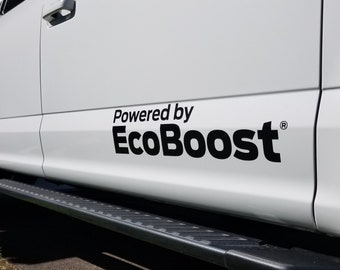 Powered by Ford Decal - Etsy