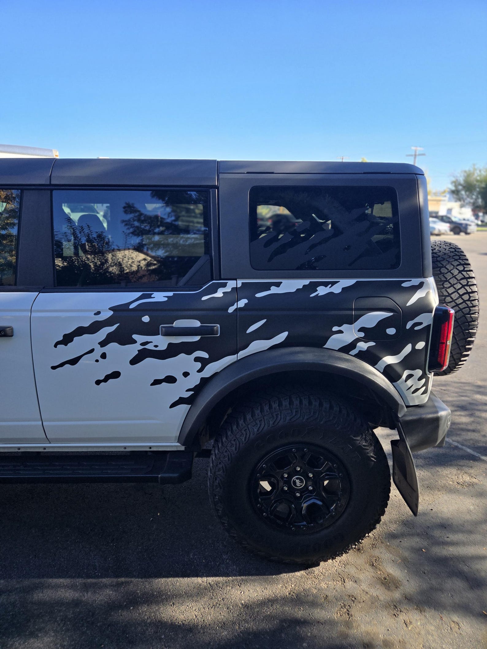 NEW 2021-2025 Ford Bronco Side Mud Splash Graphics - Bronco Vinyl ...