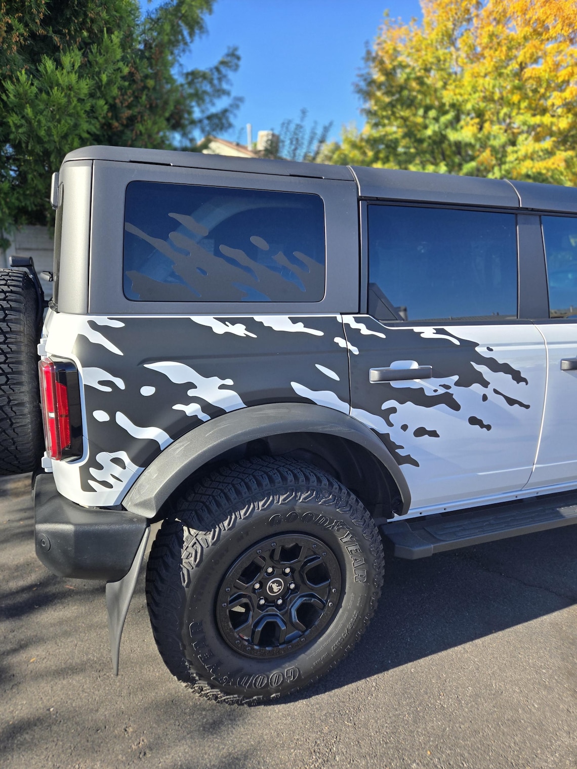 NEW 2021-2025 Ford Bronco Side Mud Splash Graphics - Bronco Vinyl ...