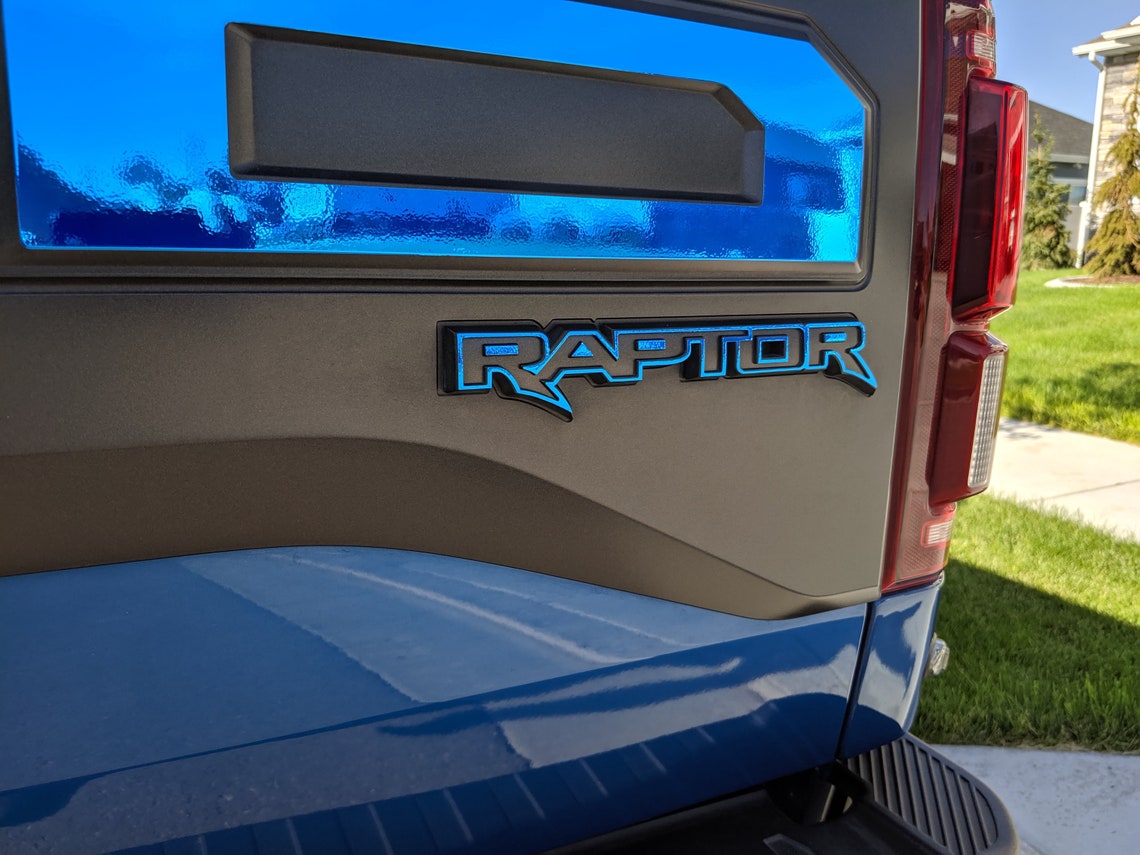 2017-2020 Ford Raptor Rear Emblem Overlay Vinyl Decal - Etsy