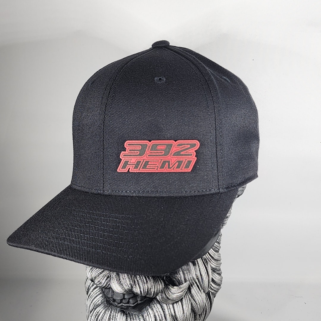 New Side 392 Hemi Hat V3 Flexfit 110 Pro Performance Cap Leatherette ...