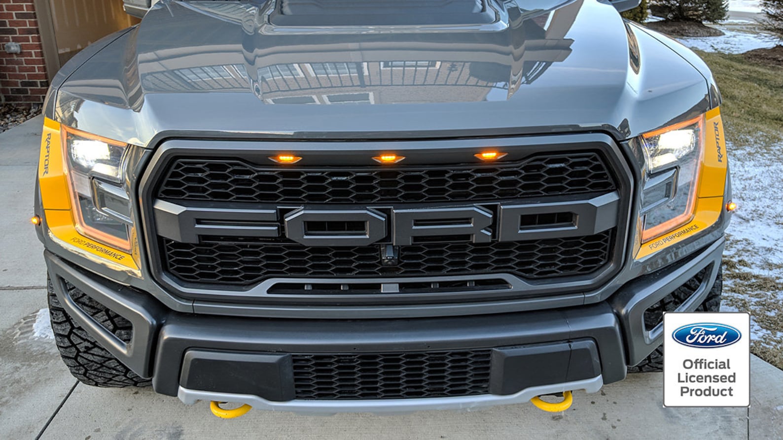 2017-2020 Ford Raptor Headlight Accents W/ FORD PERFORMANCE & RAPTOR - Etsy