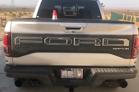 2017-2020 Ford Raptor Tailgate Letter OUTLINES ONLY Vinyl Decals - Etsy