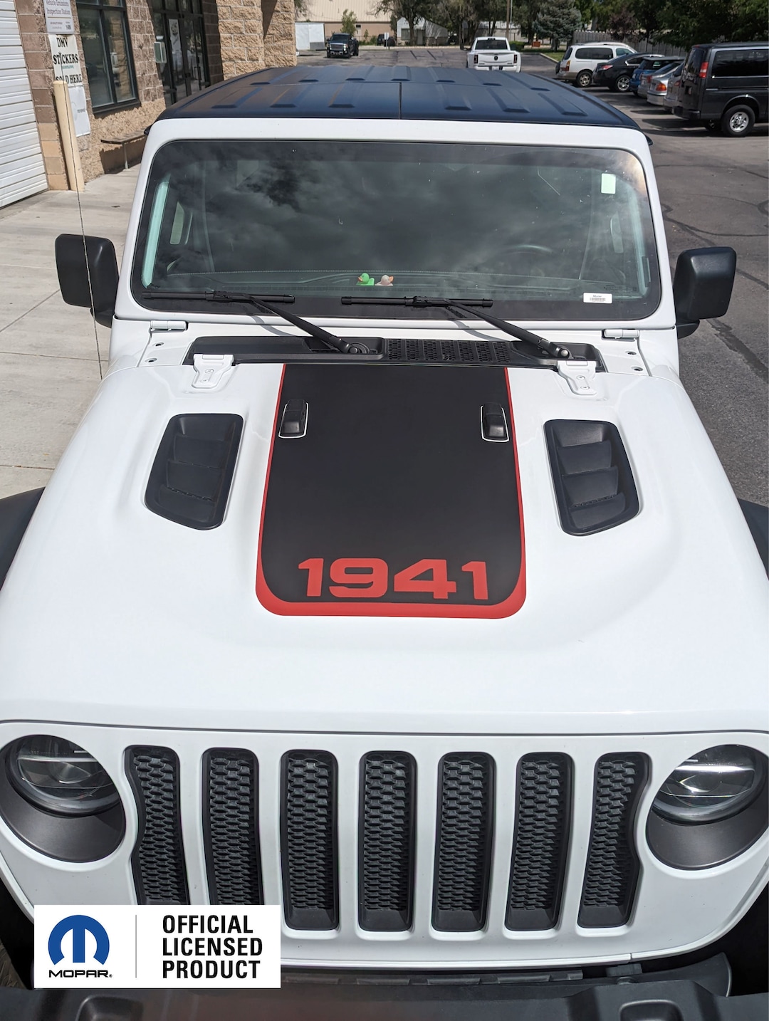 FITS 2024 Jeep Wrangler Rubicon Hood Stripe Vinyl Decal 1941 V2 - Etsy