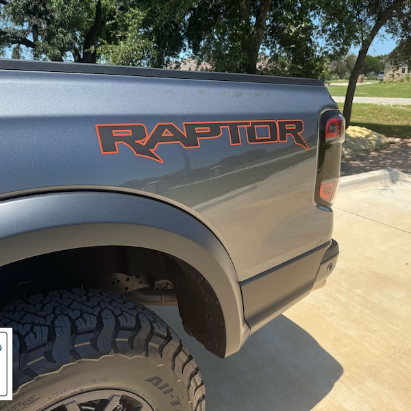 Ford Ranger Raptor Side Decals - Etsy