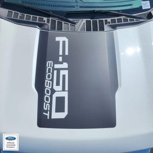 Fits 2021-2025 Ford F150 Ecoboost Center Hood V4 High Quality Decal ...