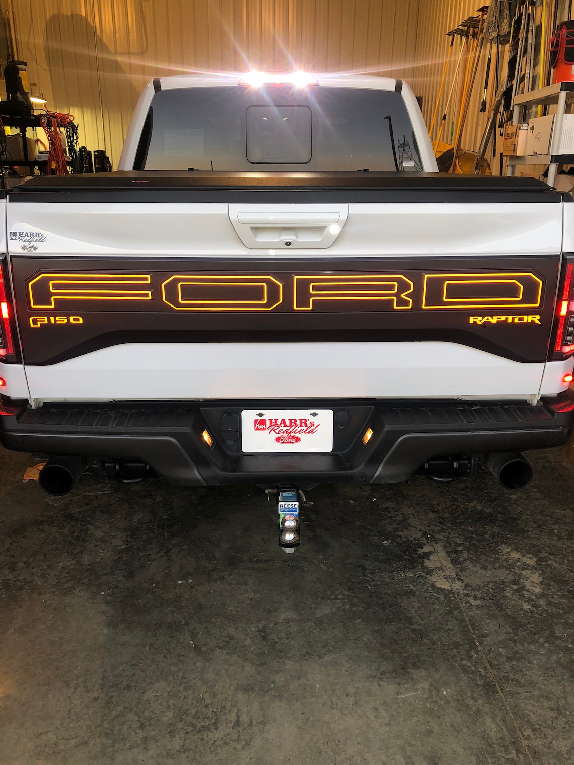 2017-2020 Reflective Ford Raptor Tailgate Letter Outlines - Etsy