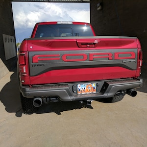 2017-2020 Ford Raptor Tailgate Vinyl Decal Letters - Etsy