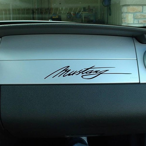 Mustang Dash Signature - Etsy