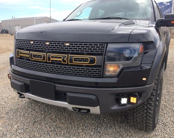 2015-2020 Ford F-150 Paramount Raptor Style Aftermarket Grille Flag ...