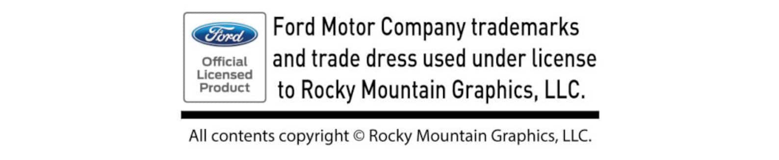 2010-2014 Reflective Ford Raptor Grille Letters - Etsy