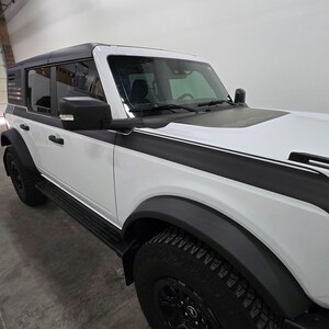 2021-2025 Ford Bronco Side Stripes W Pin - Vinyl Decals Graphics ...