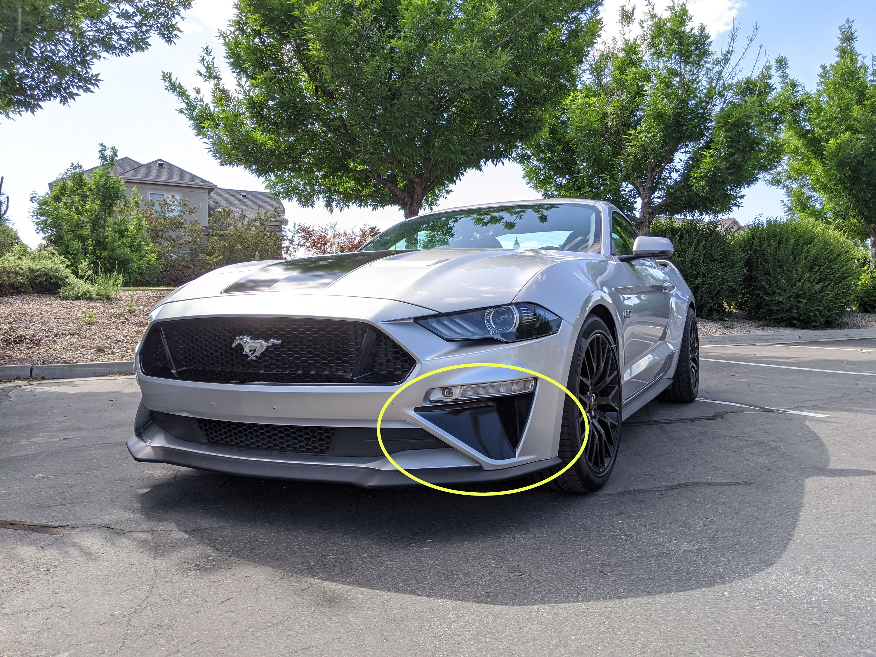 2018-2022 Ford Mustang Lower Bumper/grille Vinyl Decals - Etsy