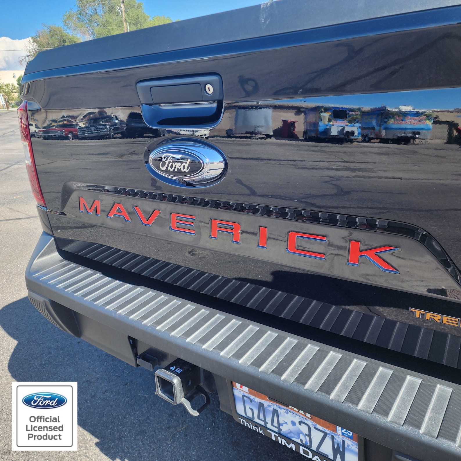2022-2025 Ford Maverick Tailgate Letters Vinyl Inserts Decals Stickers ...