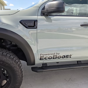 Ford "powered by Ecoboost" Side Decals Pair 24" - Etsy