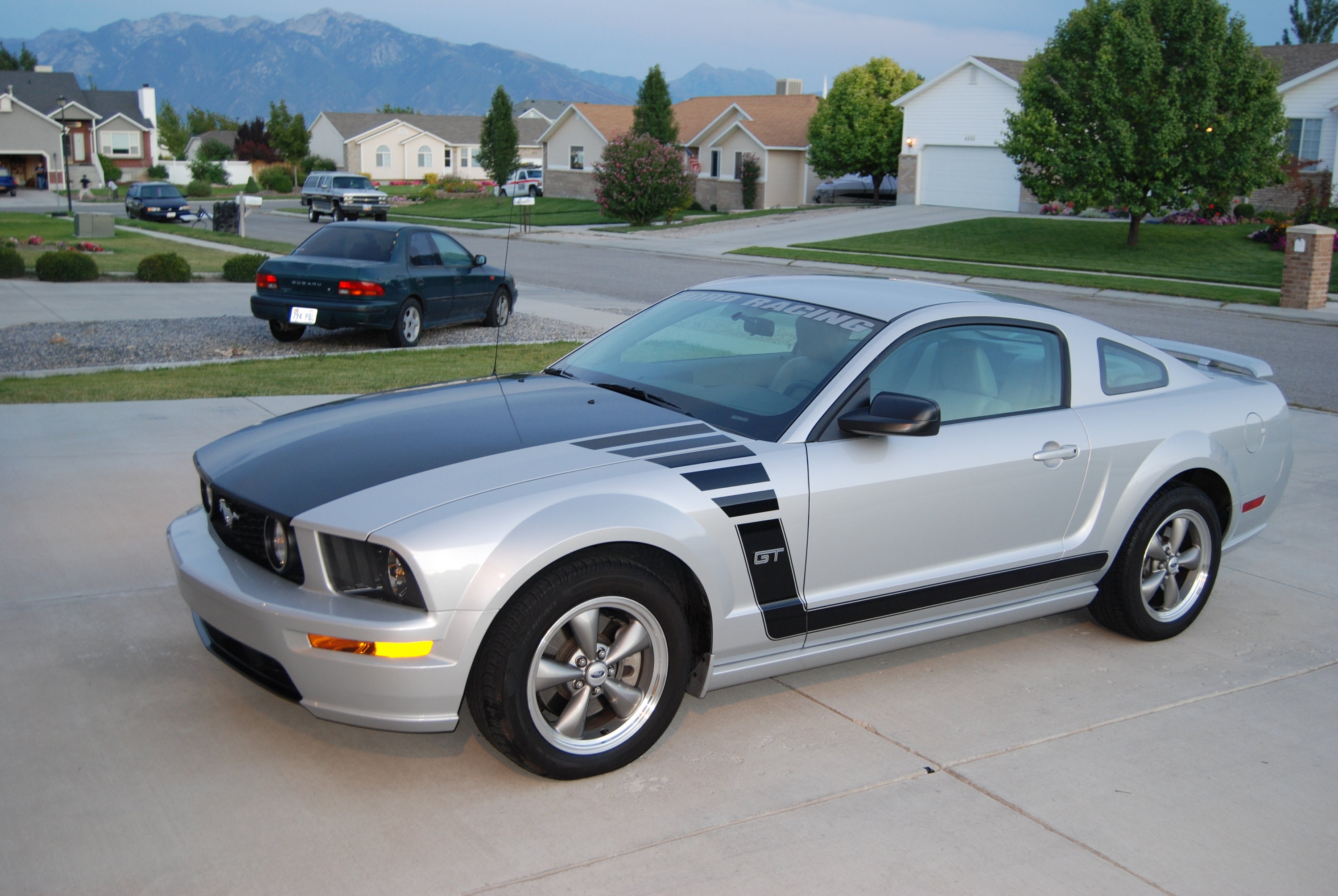 05-09 Ford Mustang Boss Style Side Stripes - Etsy