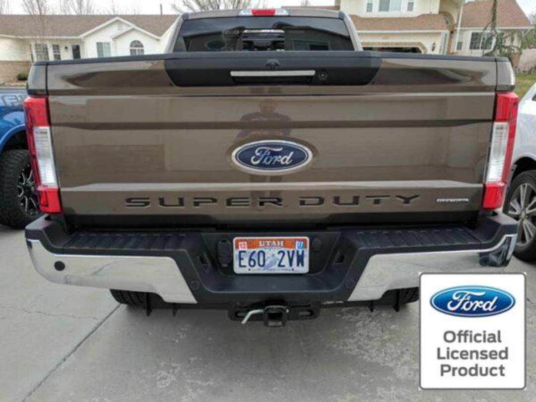2017-2019 Super Duty Tailgate Letters Inserts F-250, F350, F450 - Etsy