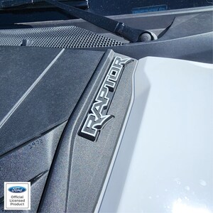 2022-2024 Ford Bronco Raptor Hood Cowl Overlay Comes in Pair Vinyl ...