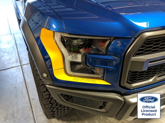 2017-2020 Ford Raptor Headlight Accents W/ Raptor Logo - Etsy