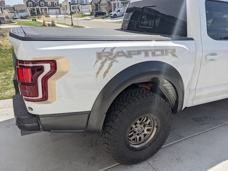 2017-2020 Ford Raptor Bed Graphics W/ Slash - Etsy