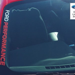 Ford Performance Side Window Banner - Etsy