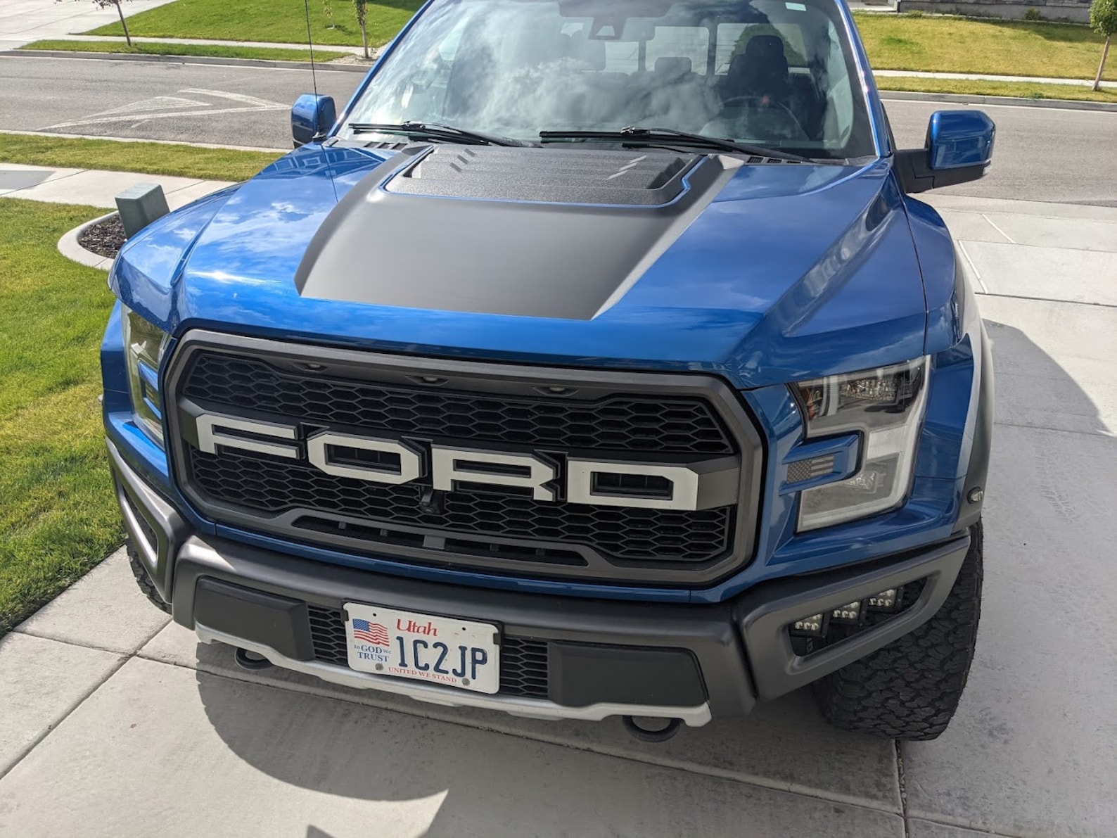 2017-2020 Ford Raptor Center Hood Stripe Vinyl Graphics - Etsy