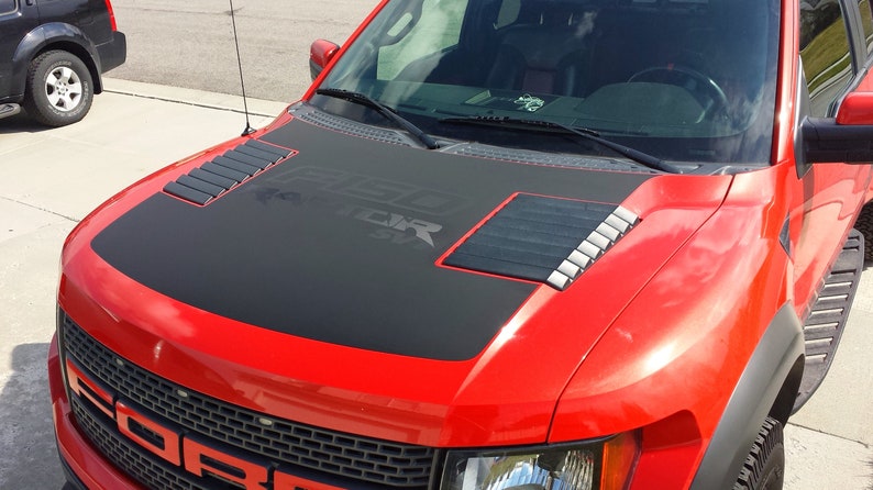 2010-2014 Ford Raptor Hood Graphics - Similar to Factory - Etsy