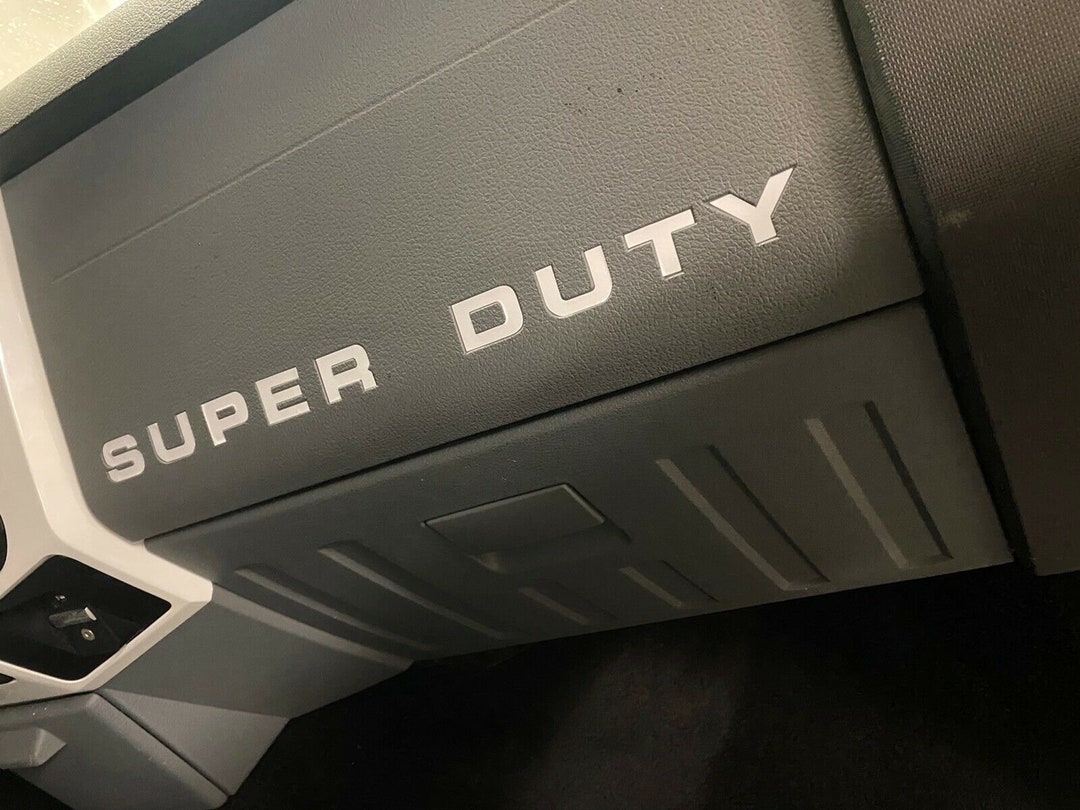 2008-2016 Super Duty Dash Letters Inserts F-250, F350, F450 - Etsy