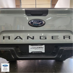 2024-2026 Ford Ranger Tailgate Letters Vinyl Decals - Etsy