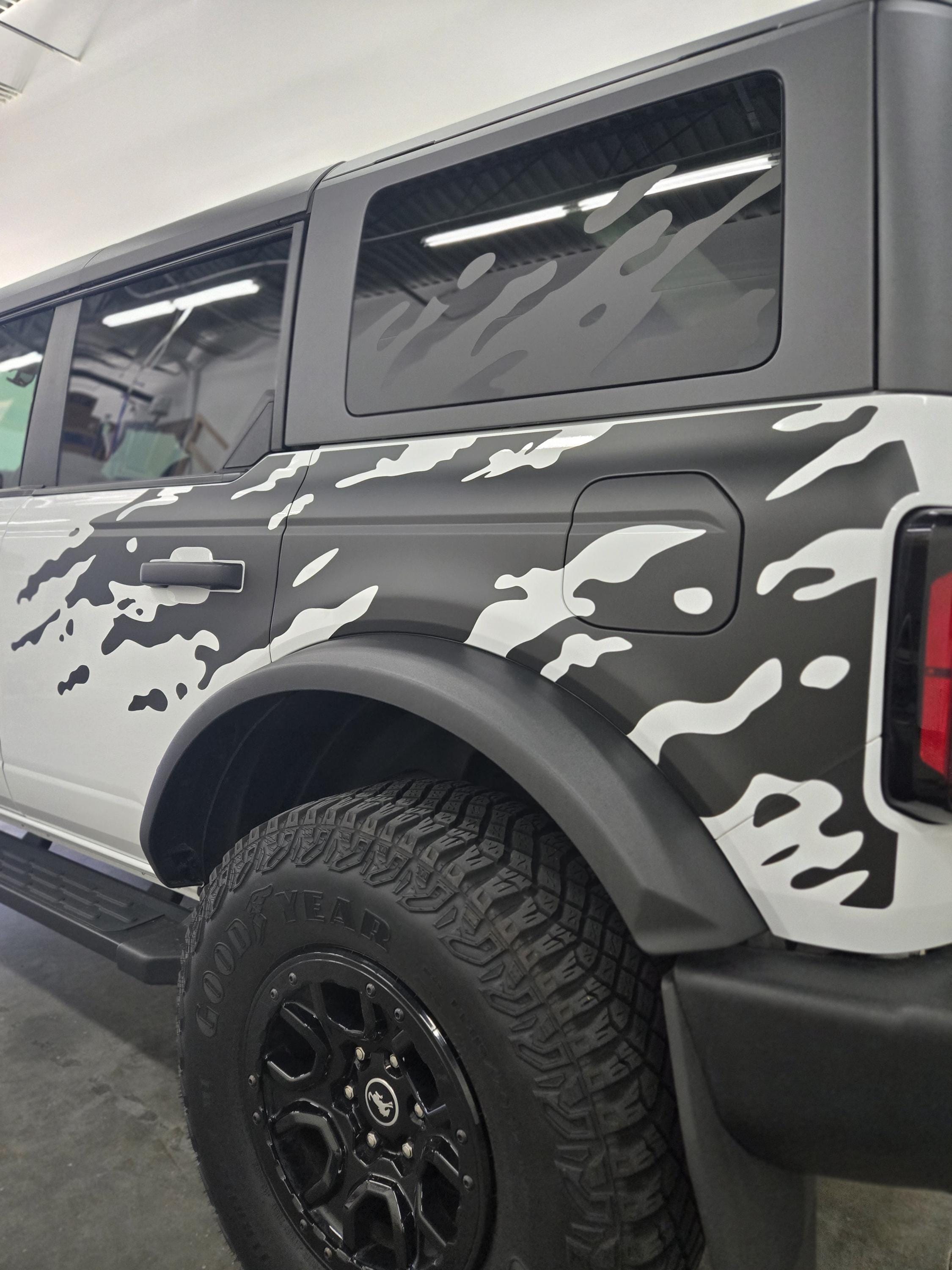 NEW 2021-2025 Ford Bronco Side Mud Splash Graphics - Bronco Vinyl ...