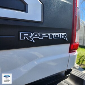 2021-2025 Ford Raptor Tailgate Overlay - Vinyl Decal - Etsy