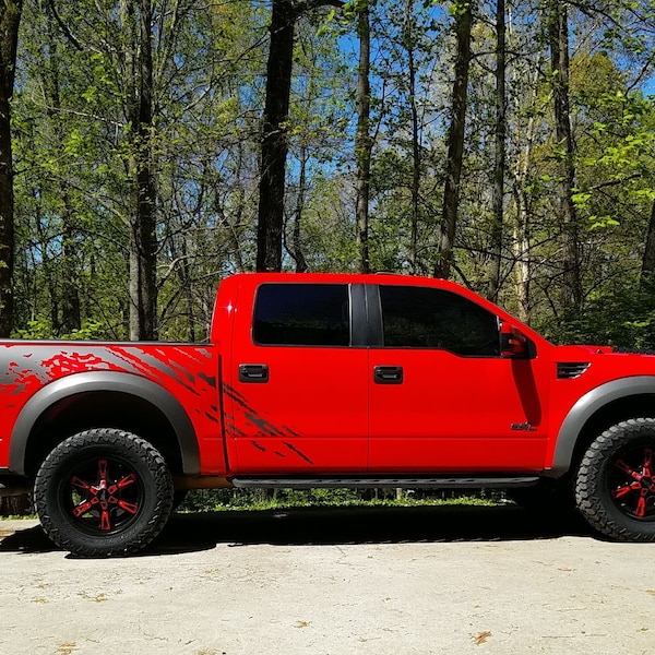 Ford Raptor Bed Graphics - Etsy